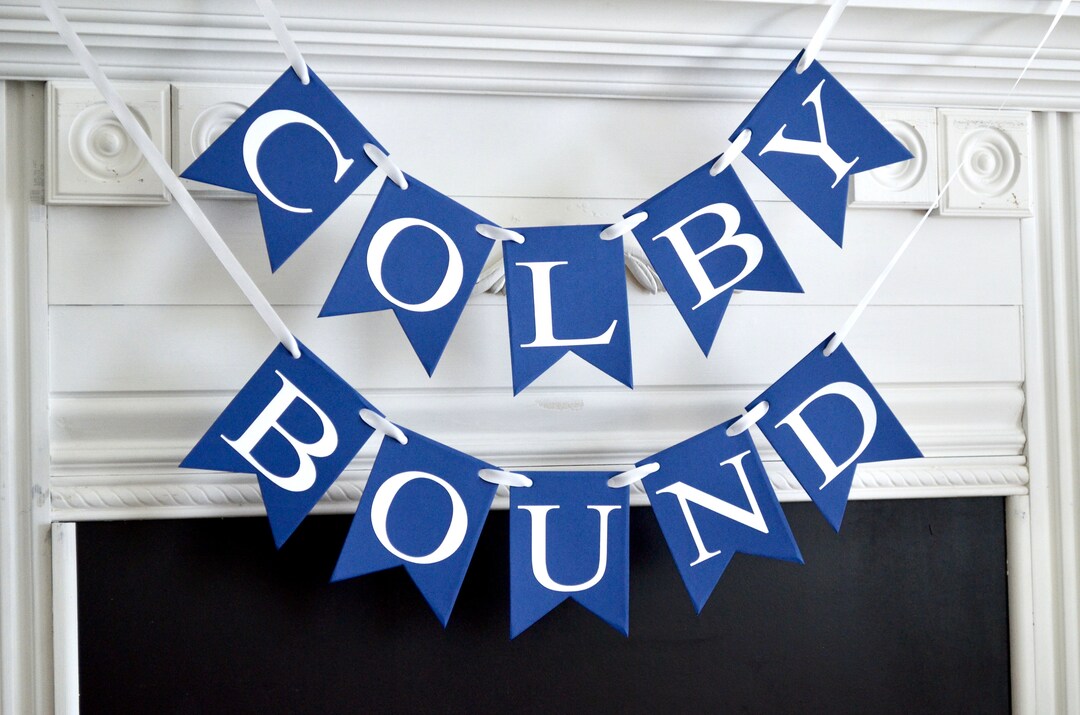 Personalized College Bound Banner: Graduation Party Decor - Etsy