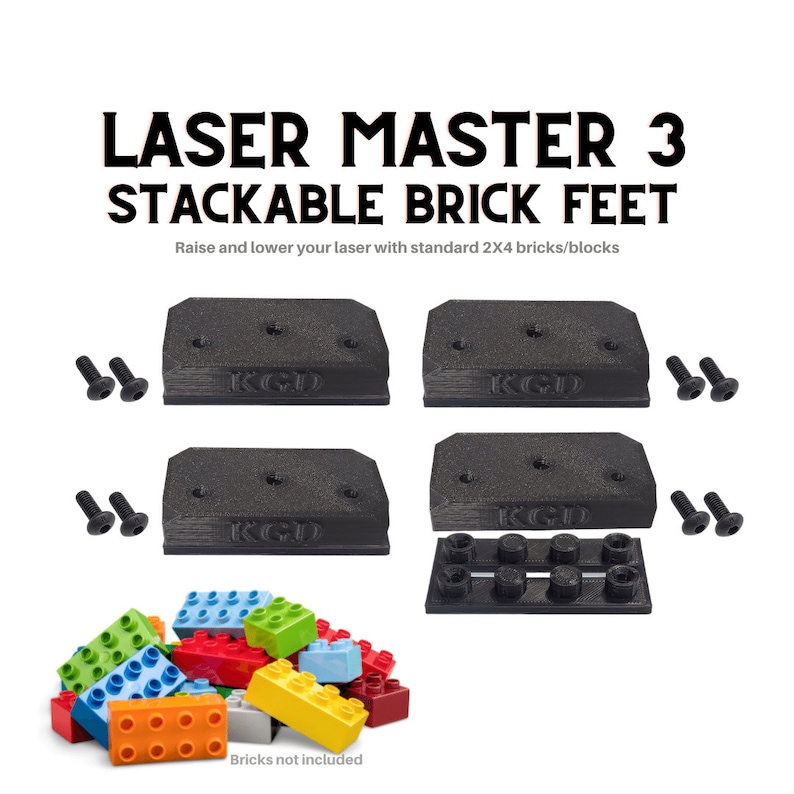 Ortur Laser Master 3 Stackable Brick Feet Retainer Feet - Etsy