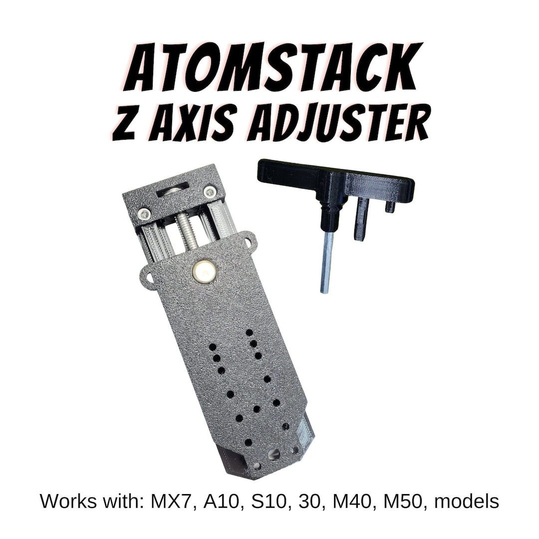Atomstack Z Axis Adjuster | Raise & Lower Your X7, A10, or S10 Module ...
