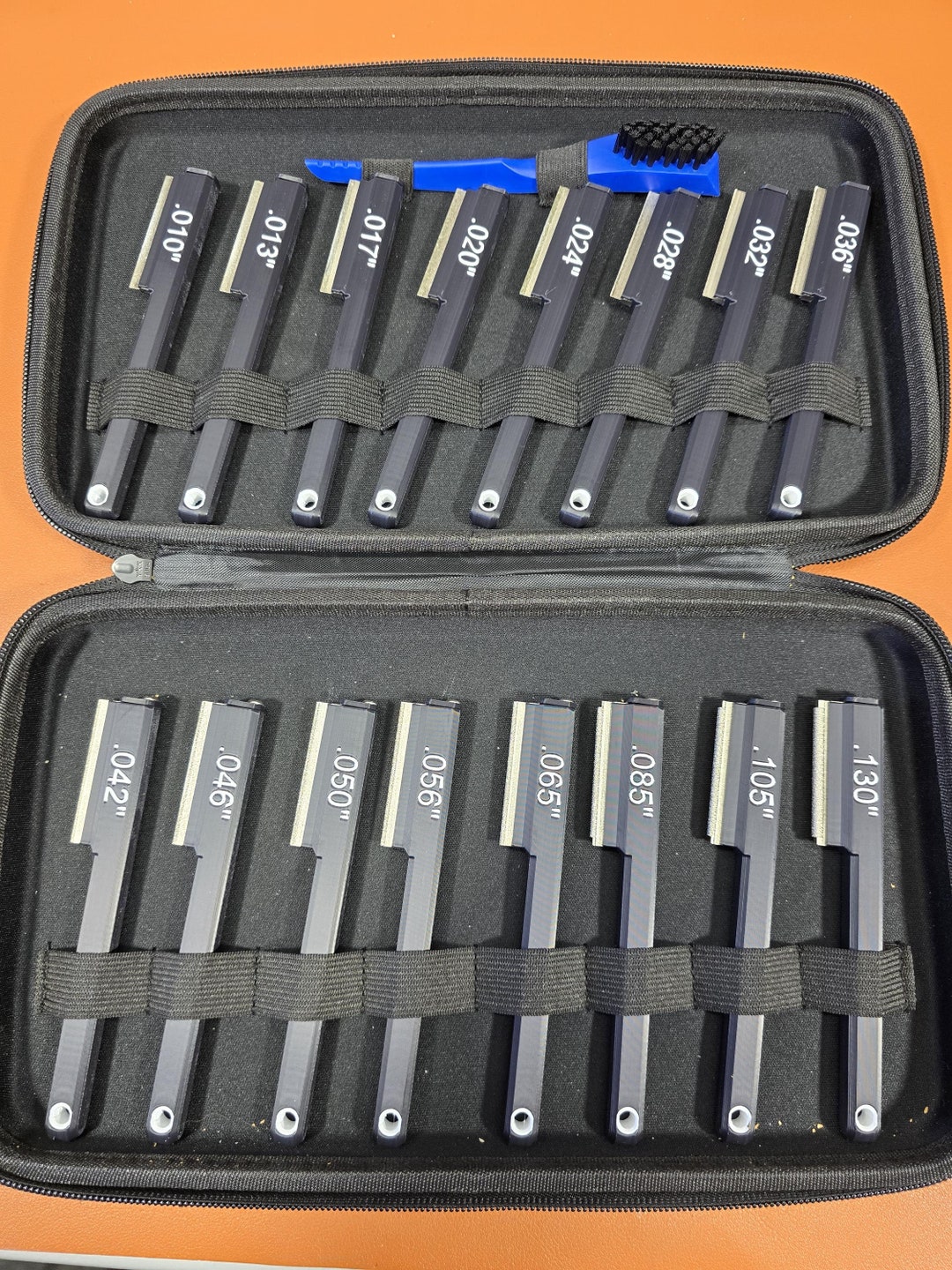 Loothbrush File Handles – Ergonomic Guitar Tool Handles for Diamond Nut ...