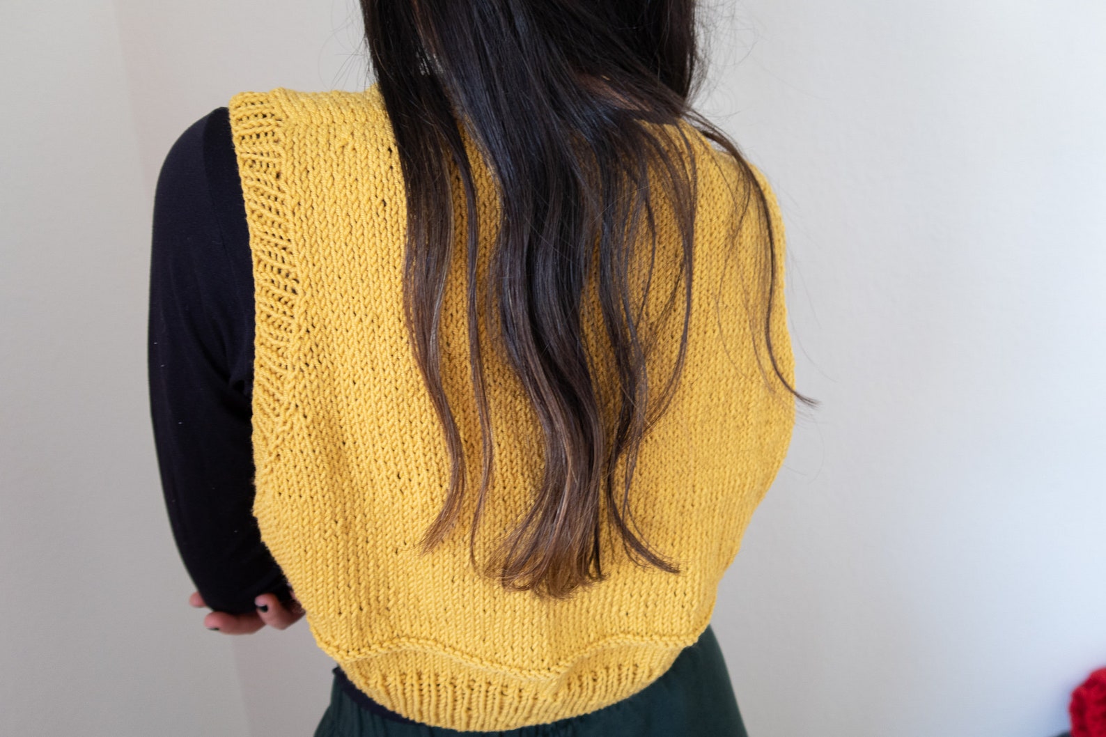 KNITTING PATTERN (eng/espanol) - Mustard Vest - Etsy