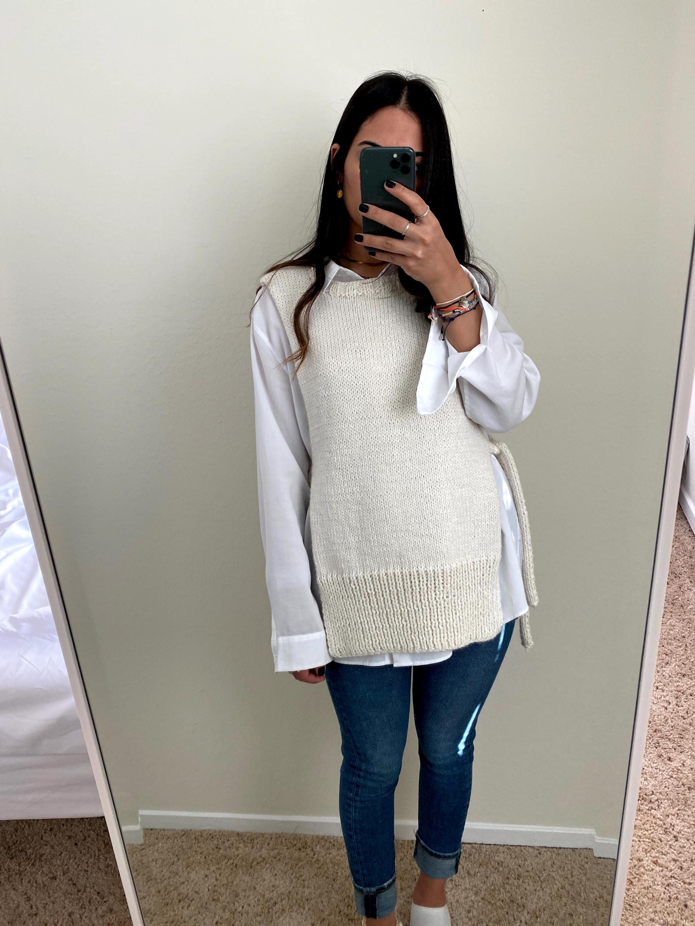 Knitting Pattern - Moon Vest - Etsy
