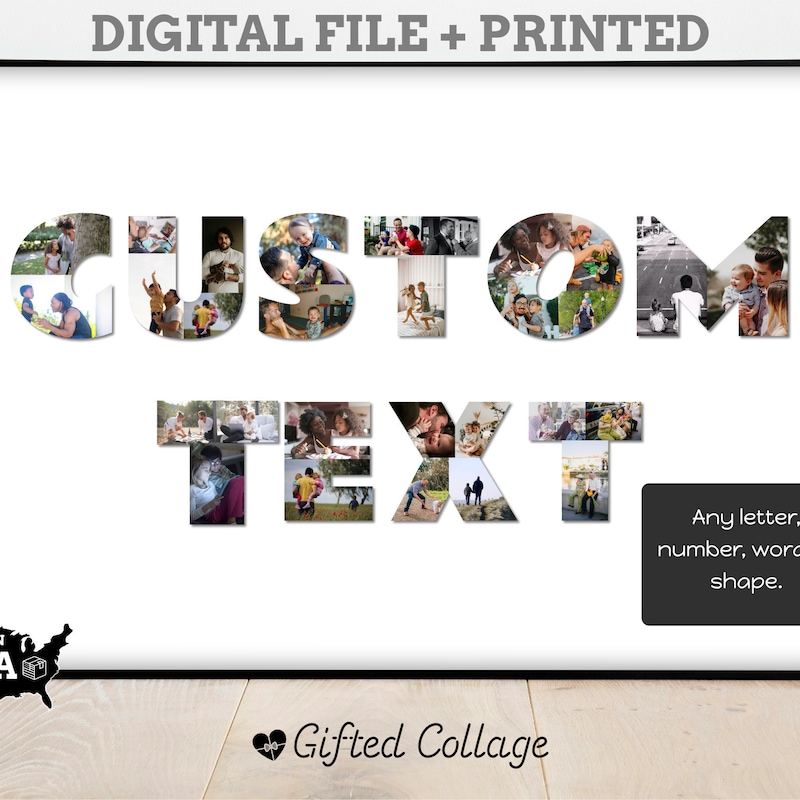 Custom Photo Word Mats - Etsy
