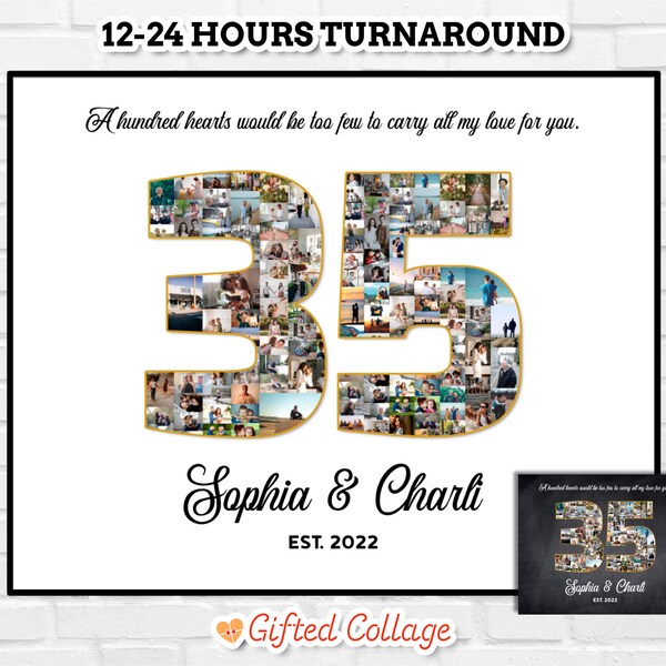 35 Years Married - Etsy