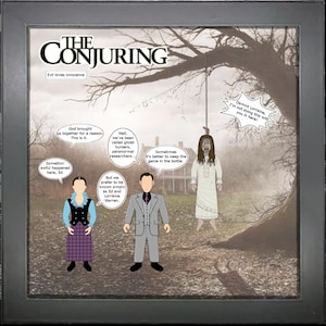 The Conjuring Magnet Shadowbox - Etsy