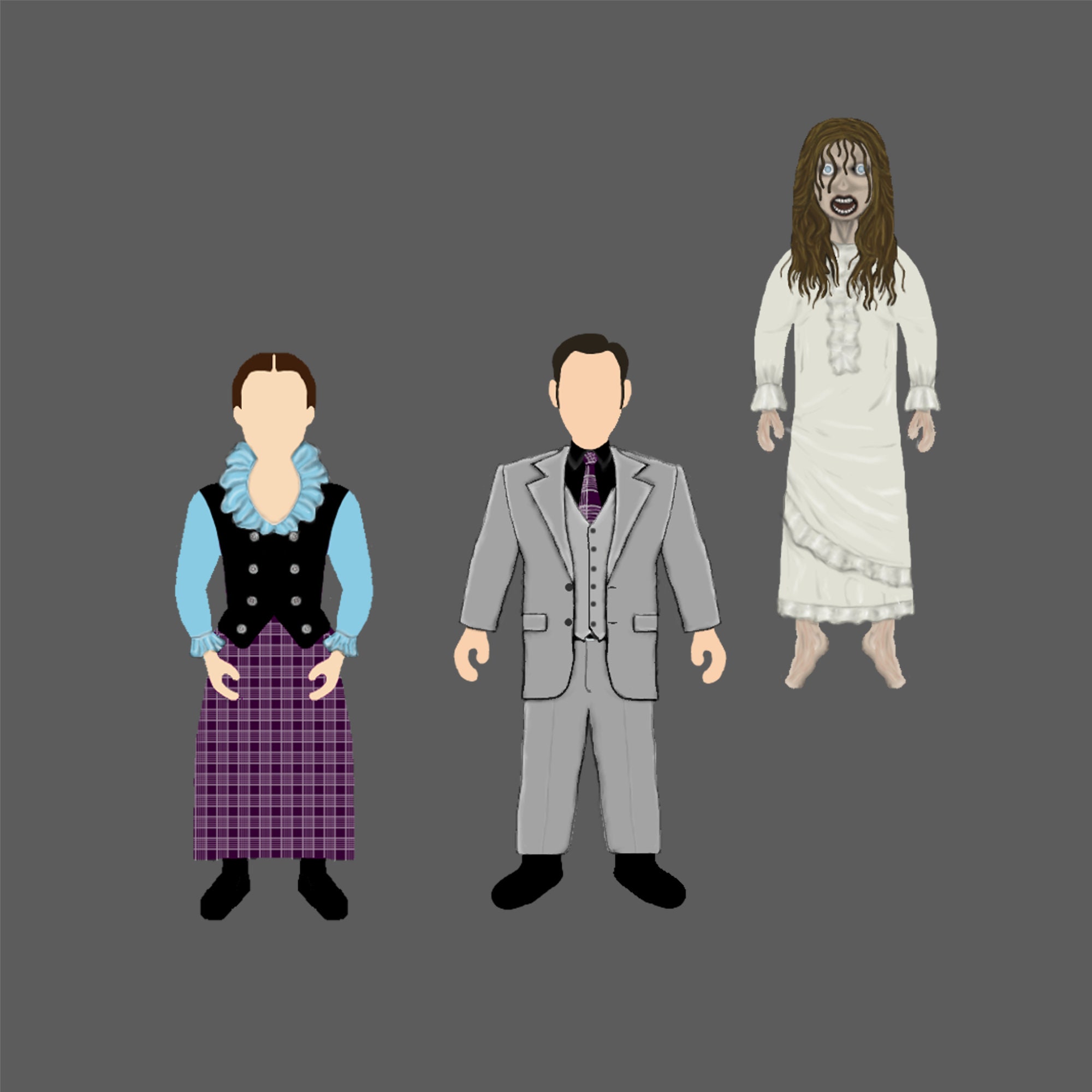 The Conjuring Magnet Shadowbox - Etsy