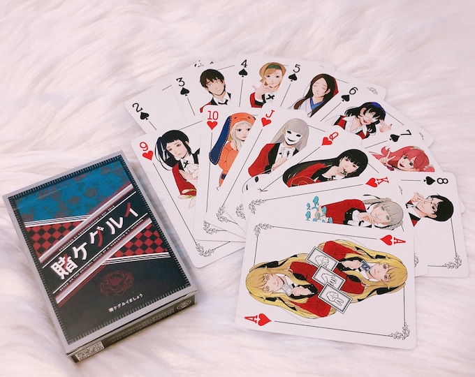 Kakegurui Playing Cards 54-card Deck - Etsy
