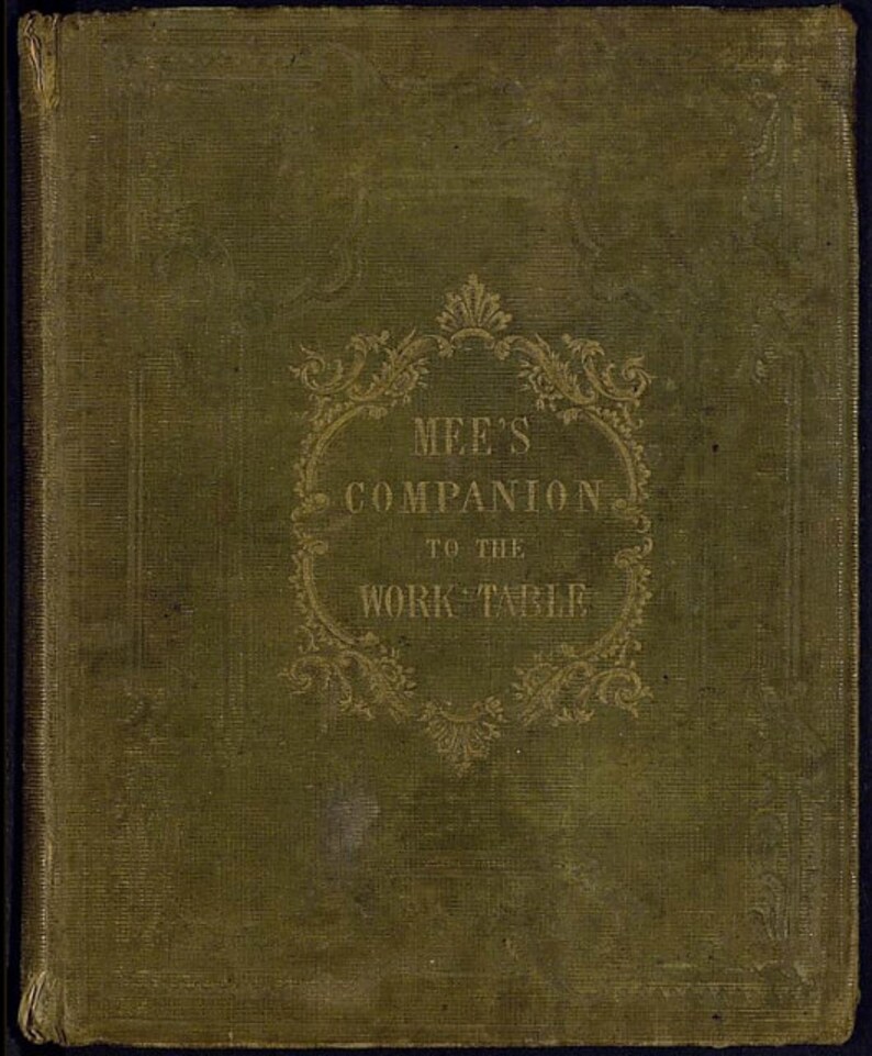 Victorian Doily, 1845 Antique Doily Knitting Pattern - Etsy