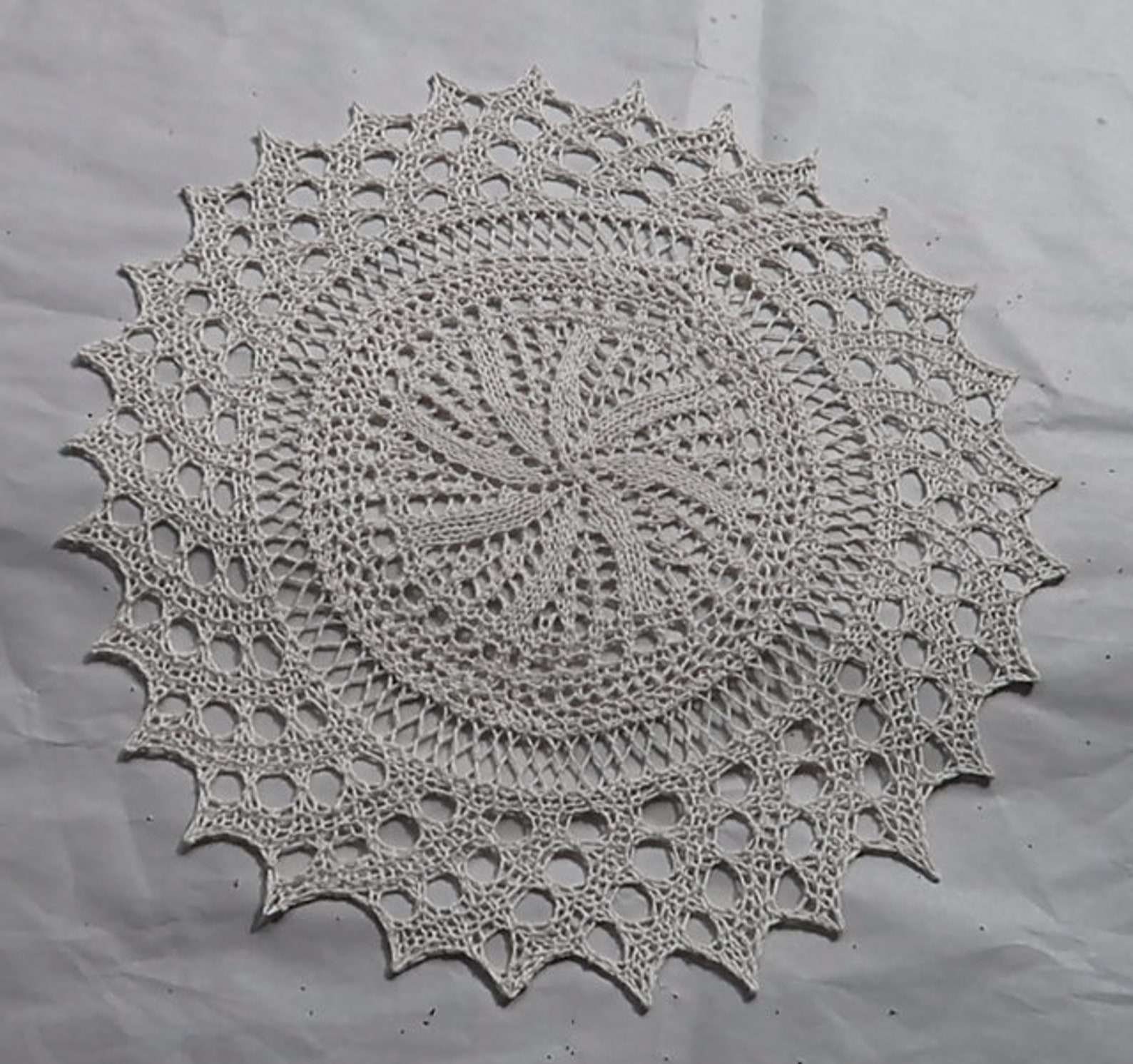 Victorian Doily, 1845 Antique Doily Knitting Pattern - Etsy