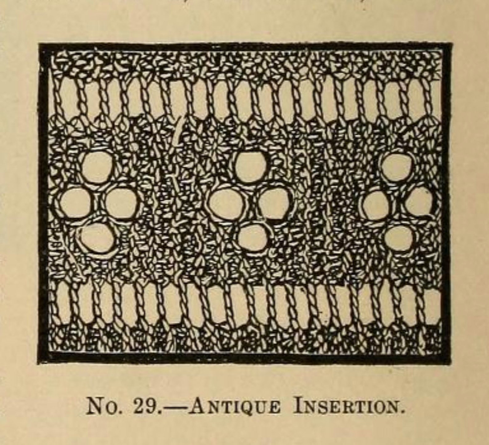 Victorian Knitting Pattern, 4 Lace Edgings and Insertions - Etsy