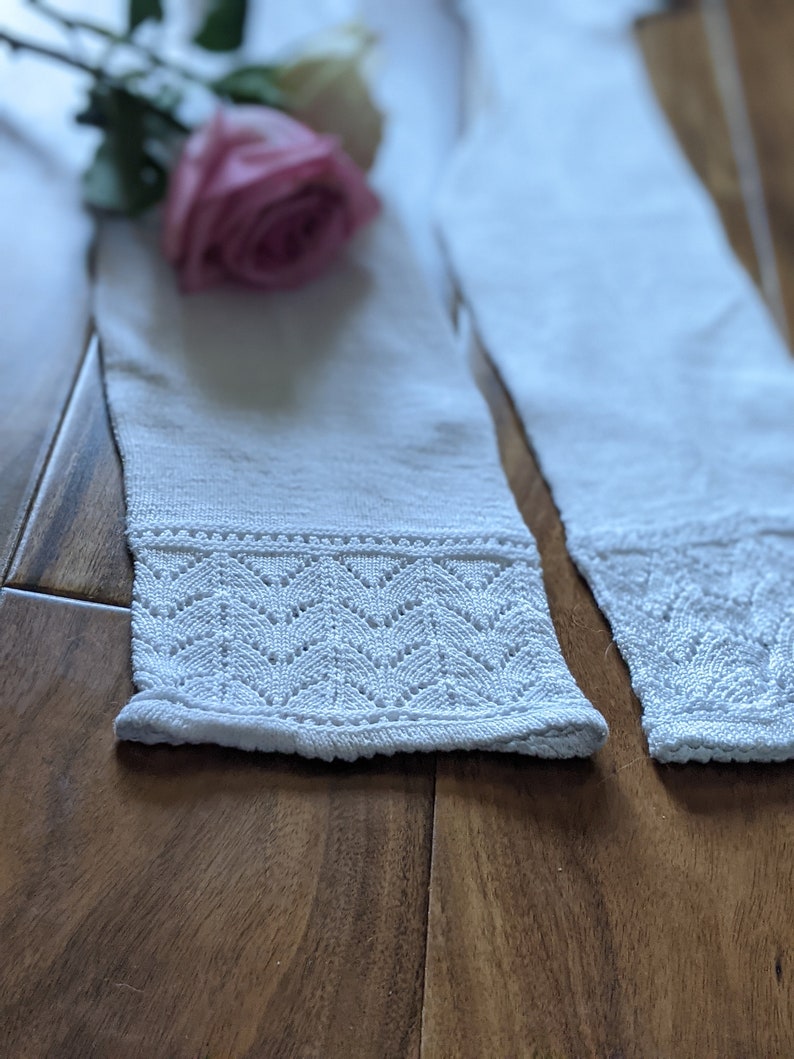 Victorian Cotton Lace Stockings (knitting Pattern Only) - Etsy