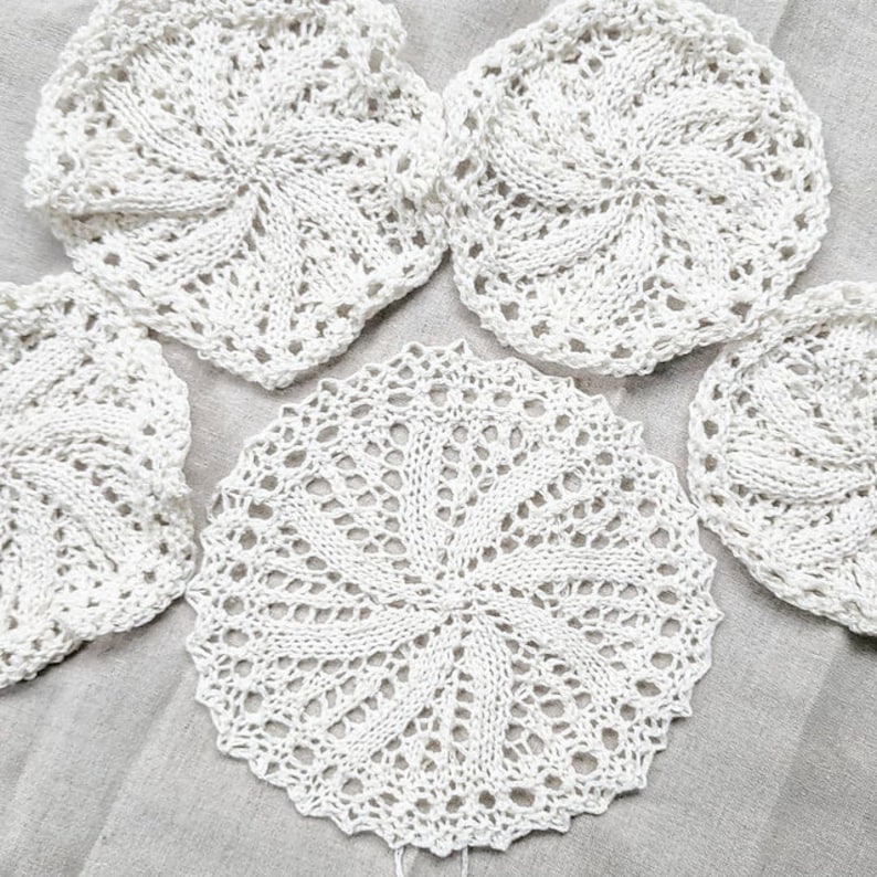 Victorian Doily, 1845 Antique Doily Knitting Pattern - Etsy