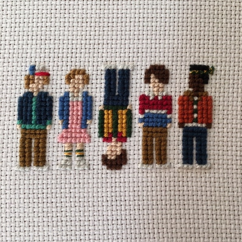 Stranger Things Cross Stitch Pattern - Etsy