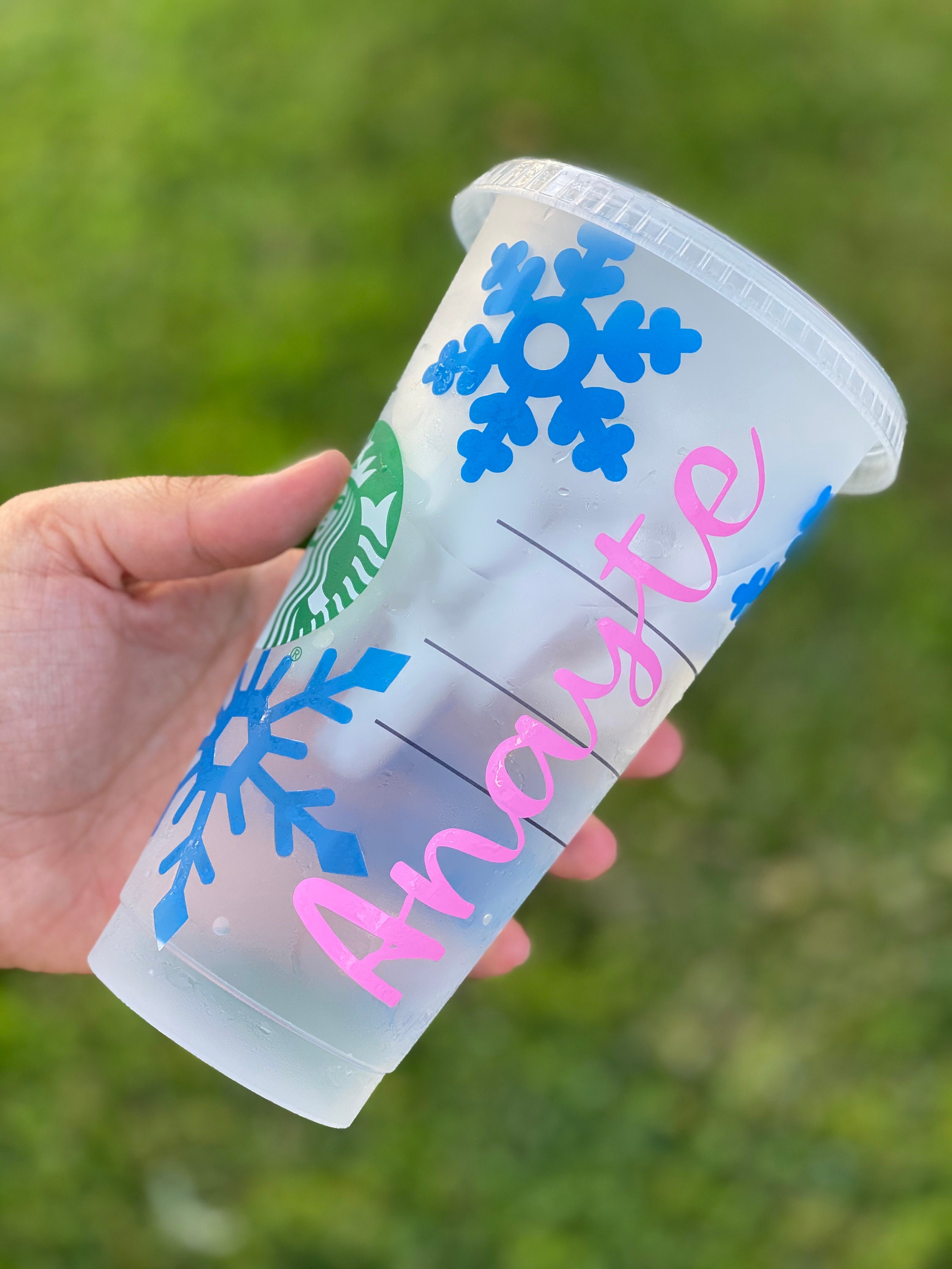 Color Changing Winter Starbucks Cup | Personalized Gift Starbucks Cup ...
