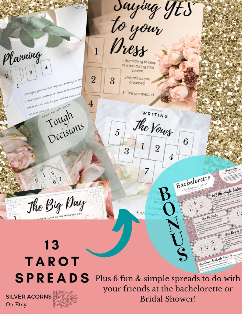 Wedding Tarot Spread Bundle - Etsy