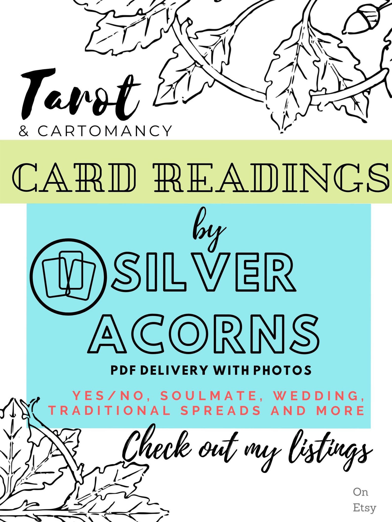 Cartomancy Card Reading - Etsy Canada
