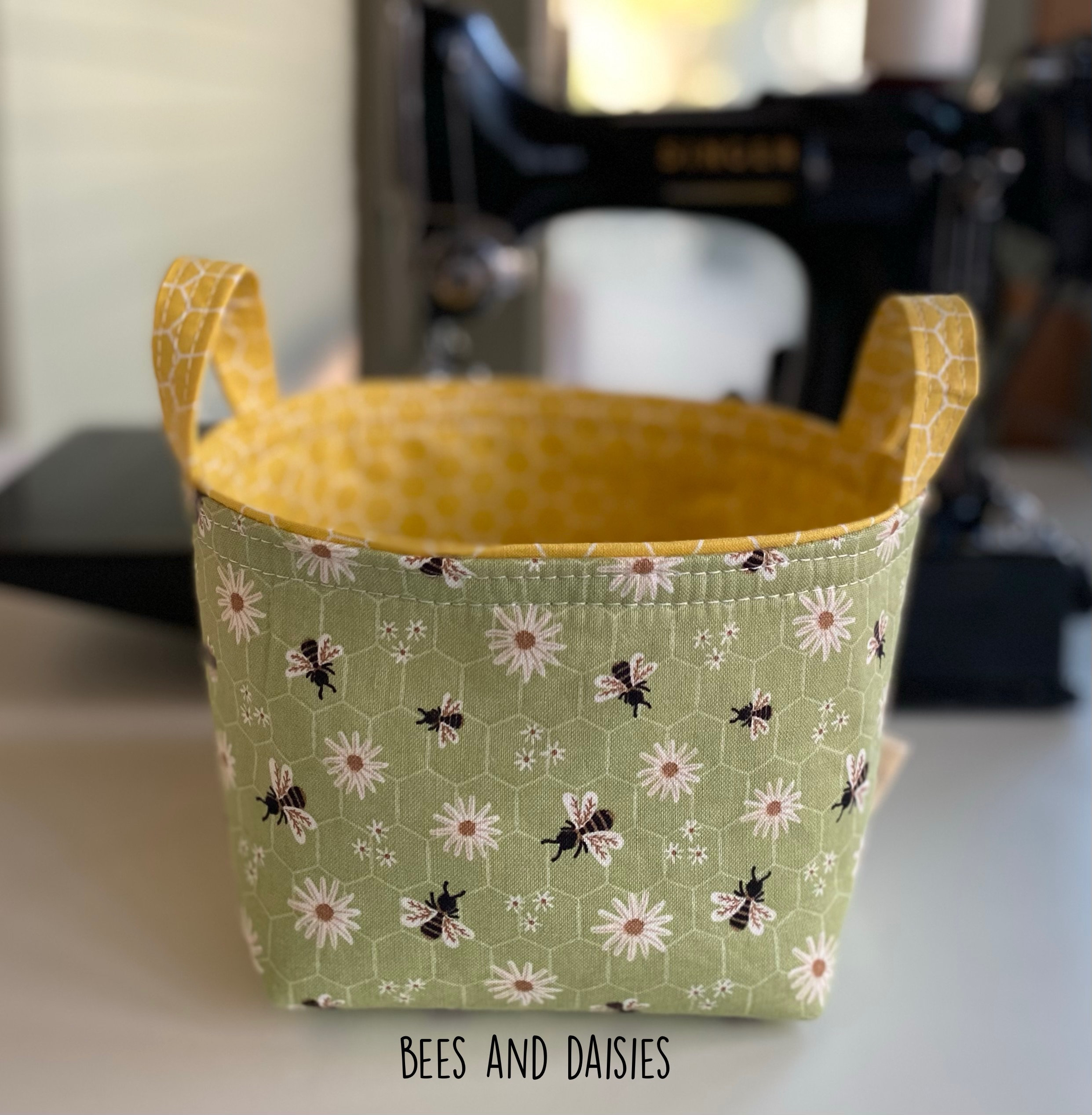 Small Lagom Fabric Storage Bin - Etsy