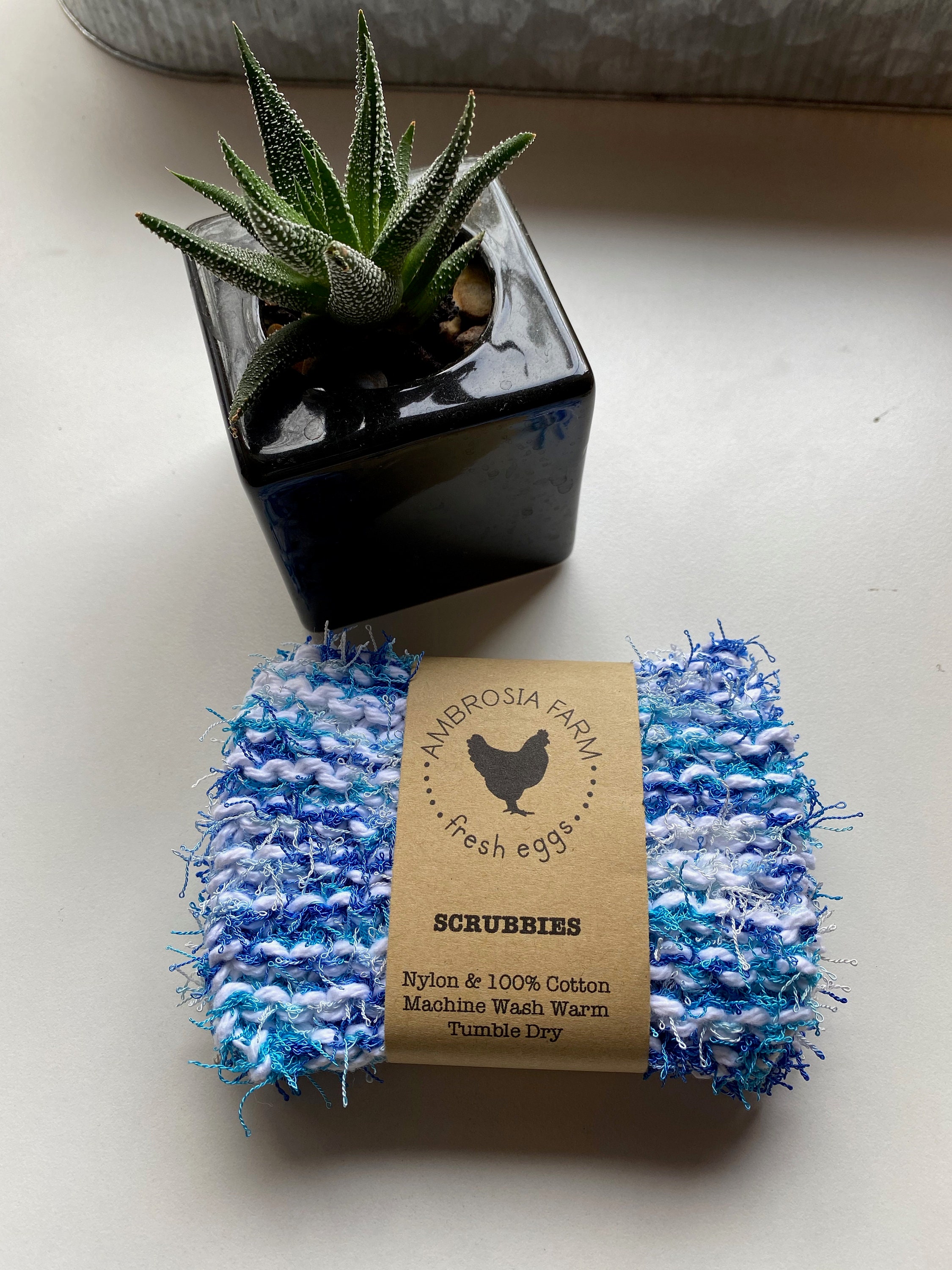 Set of 3 Dish Scrubbies - Etsy