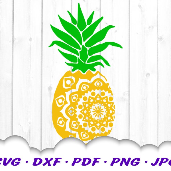 Pineapple Zentangle - Etsy