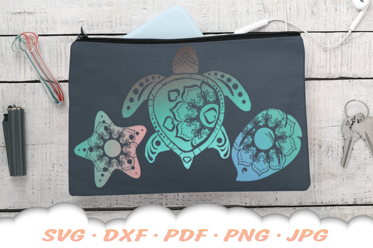 Mandala Beach Svg Bundle Beach Svg Files for Cricut | Etsy