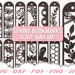 Spring Bookmark SVG Bundle - Bookmark Svg - Spring Svg - Leather ...