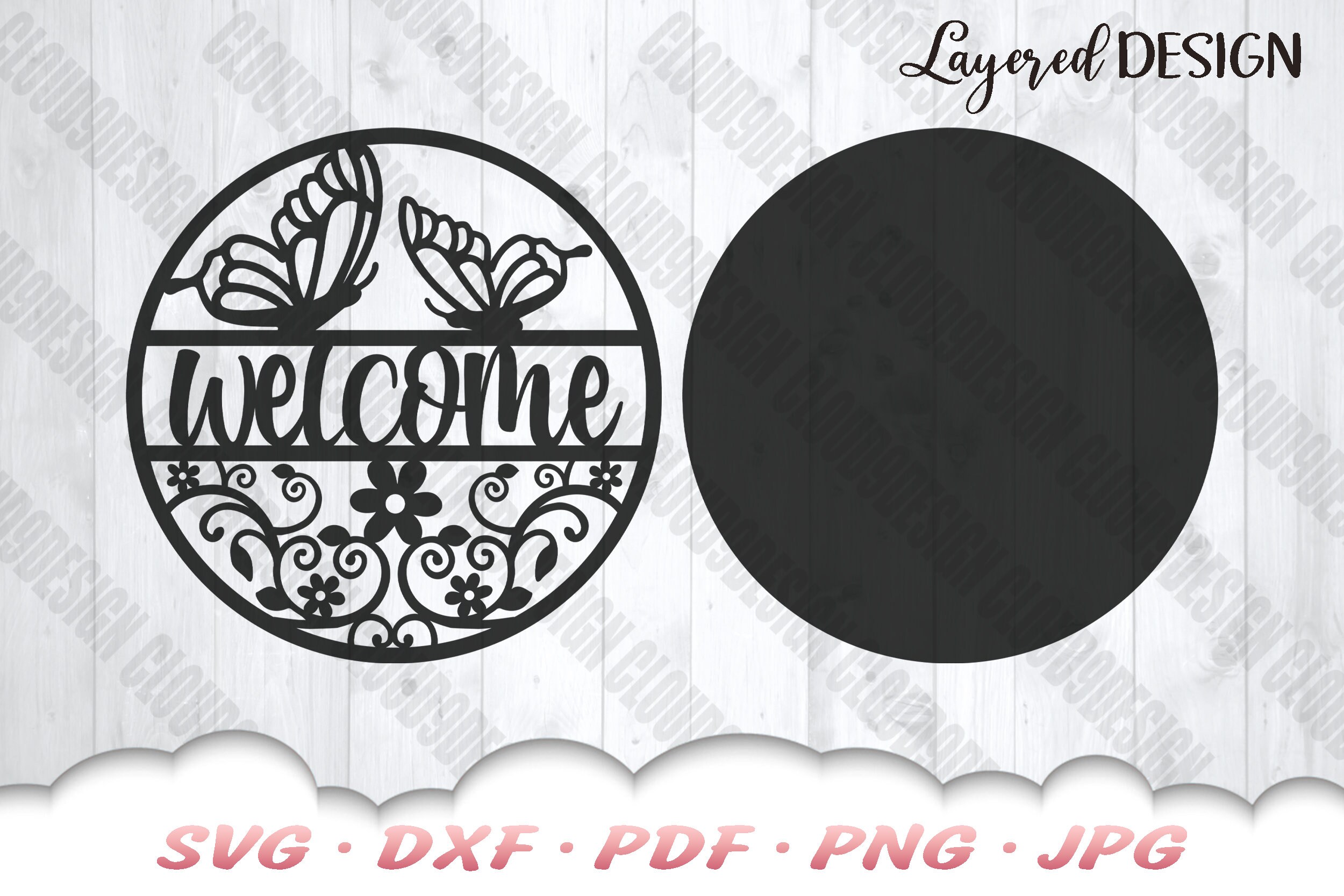 Butterfly Welcome Sign Svg Welcome Svg Files for Cricut - Etsy Australia