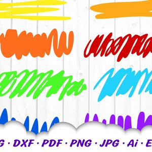 Scribbles SVG Bundle - Marker Scribbles SVG - Scribbles Svg File for ...