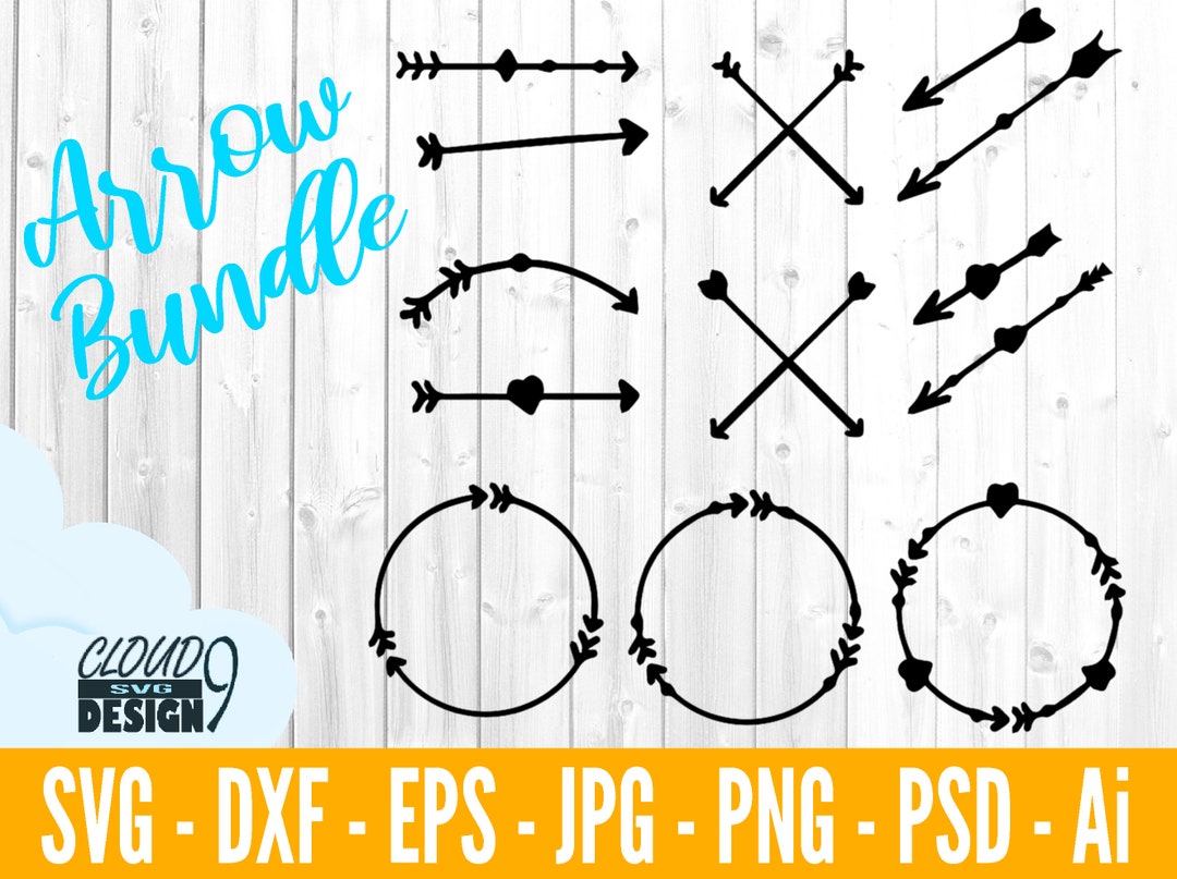 Arrow SVG Bundle Arrow SVG Arrow Clipart Circular Arrows - Etsy