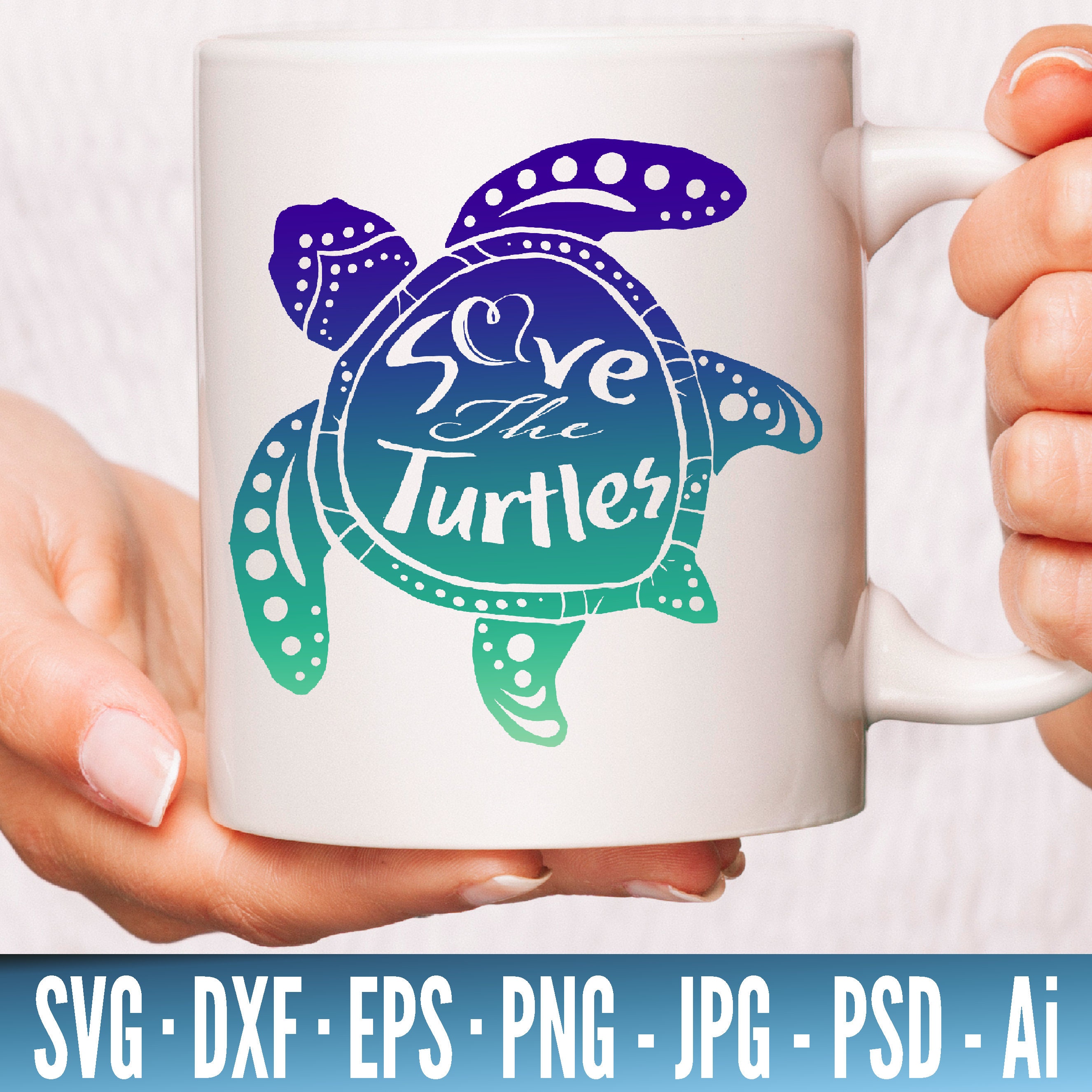 Save the Turtles SVG Sea Turtle SVG Turtle SVG Files for - Etsy