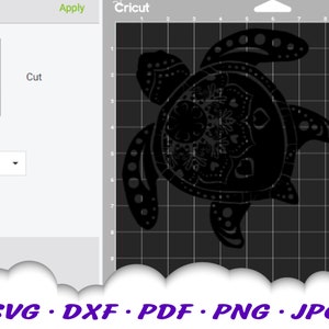 Turtle Heart Mandala Svg Bundle - Turtle SVG Files for Cricut - Mandala ...