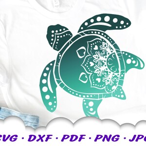 Turtle Heart Mandala Svg Bundle - Turtle SVG Files for Cricut - Mandala ...