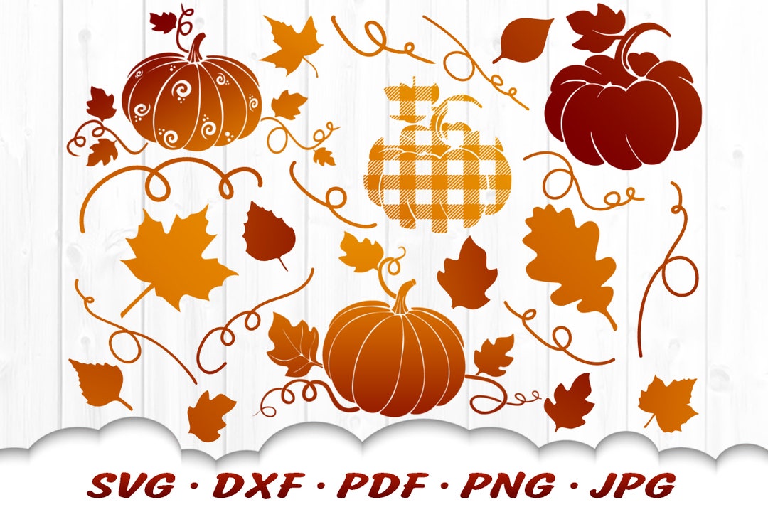 Fall SVG Bundle - Fall Svg Files for Cricut - Fall Pumpkin Svg ...