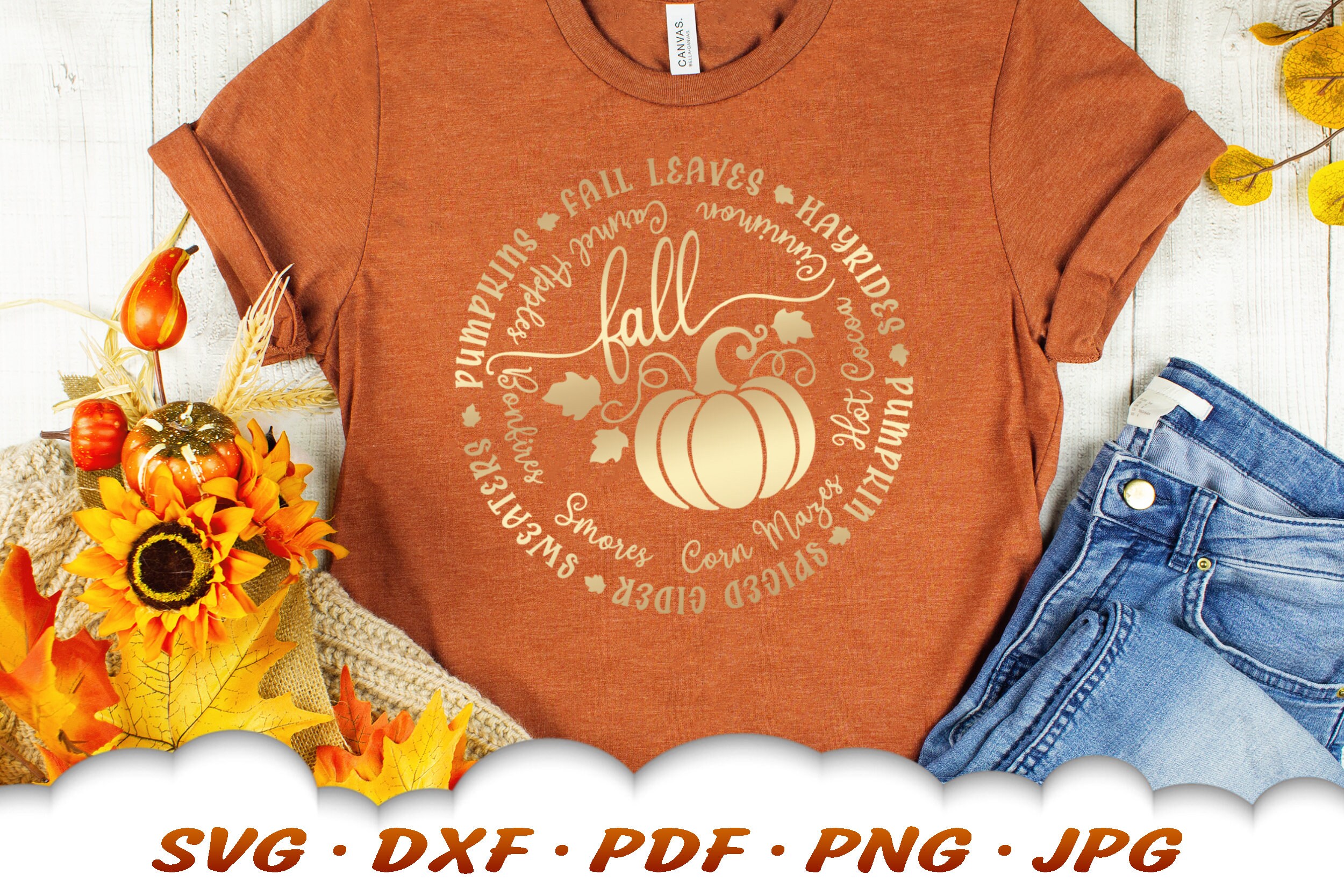 Fall Pumpkin Svg Cut Files Bundle Pumpkin Svg Files for - Etsy