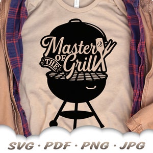 Master BBQ Svg Bundle - Grill Master Svg Files for Cricut - Grilling ...