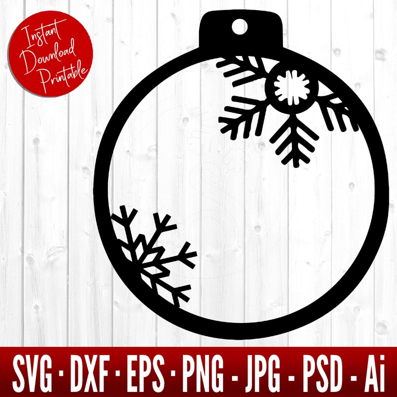 Personalized Monogram Christmas Ornament SVG Dxf Cut Files - Etsy Personalized Monogram Christmas Ornament SVG Dxf Cut Files - Etsy