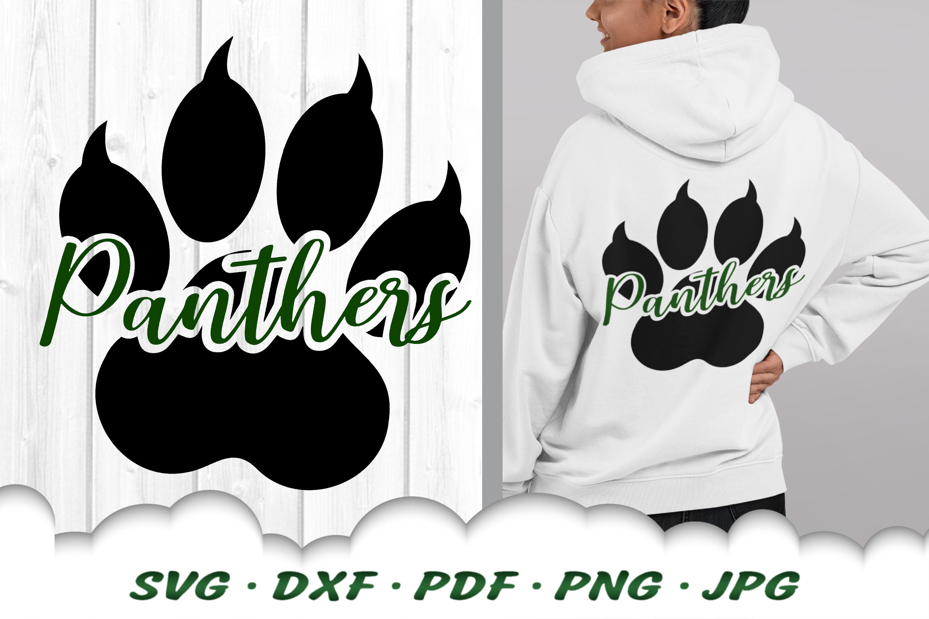 Panthers SVG Files for Cricut Panthers SVG Panther Svg - Etsy