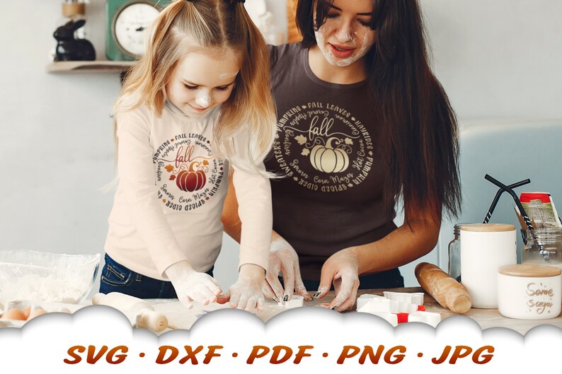 Fall Pumpkin Round Svg Pumpkin Svg Files For Cricut | Etsy