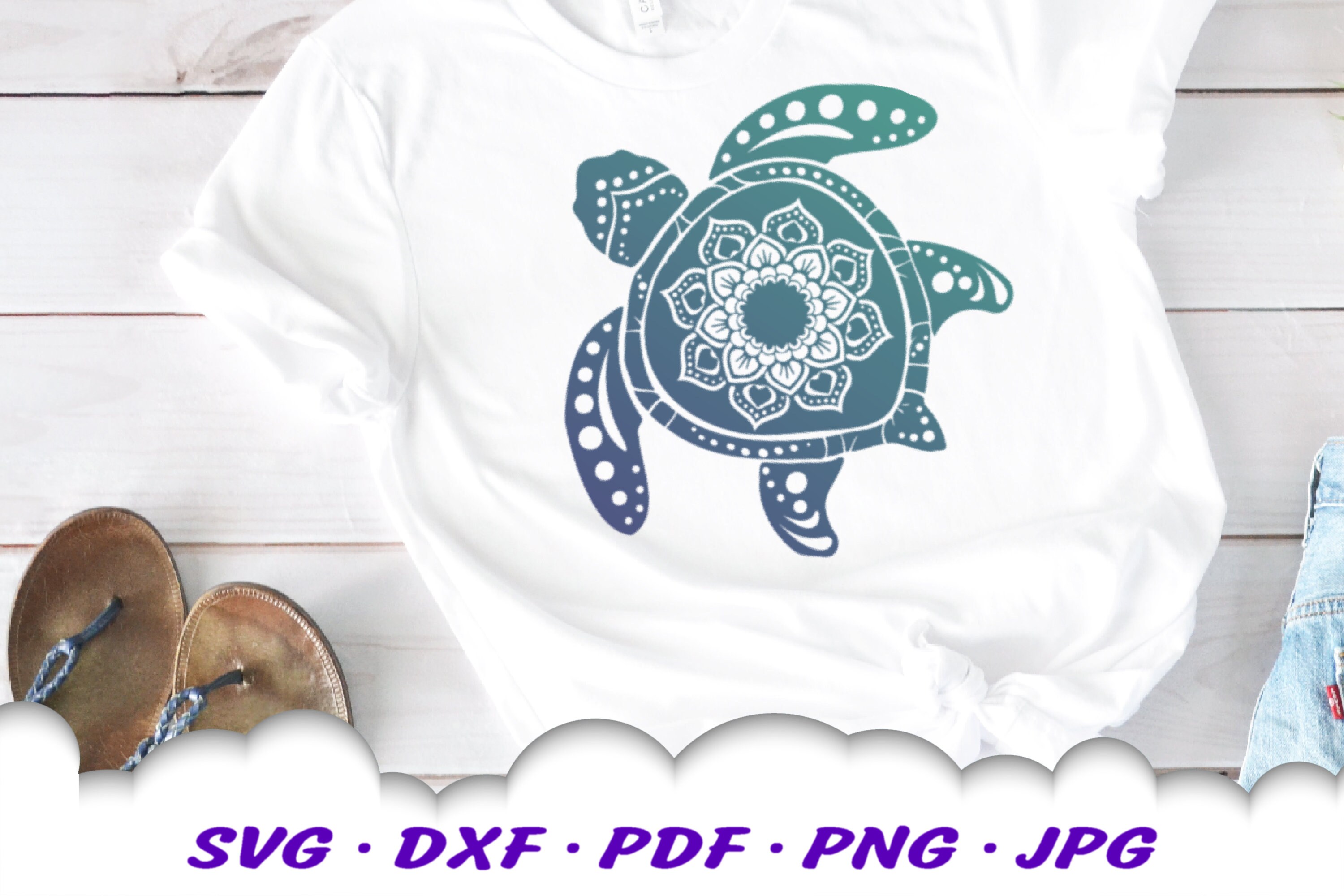 Summer Vibes Beach Mandala SVG Bundle Summer SVG Files for - Etsy