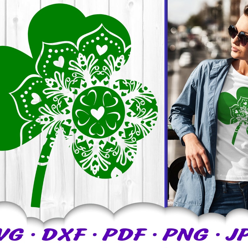 Shamrock Svg - Etsy