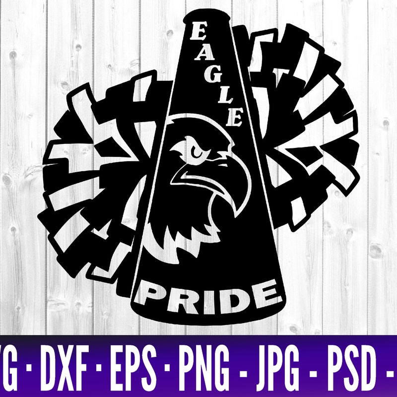 Eagle Mascot Svg - Etsy