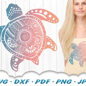 Mandala Beach SVG Bundle - Mandala Sea Turtle Svg - Beach Svg Files for ...