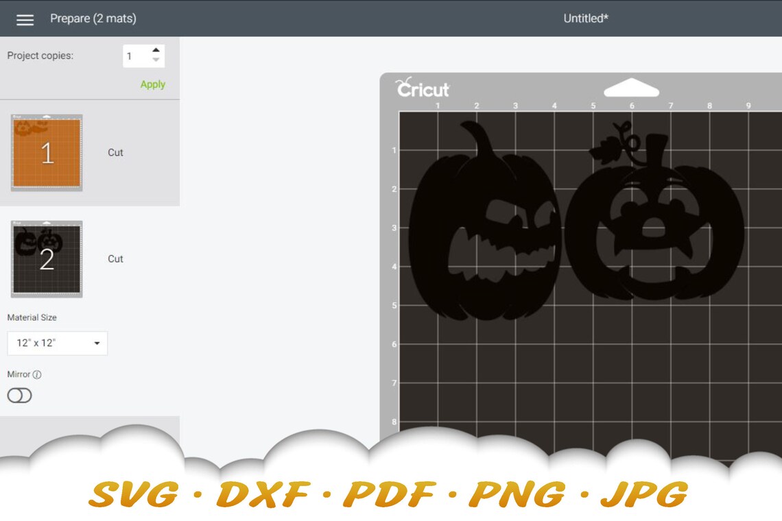 Halloween Jack O'lantern Svg Bundle Jack O Lantern Dxf | Etsy