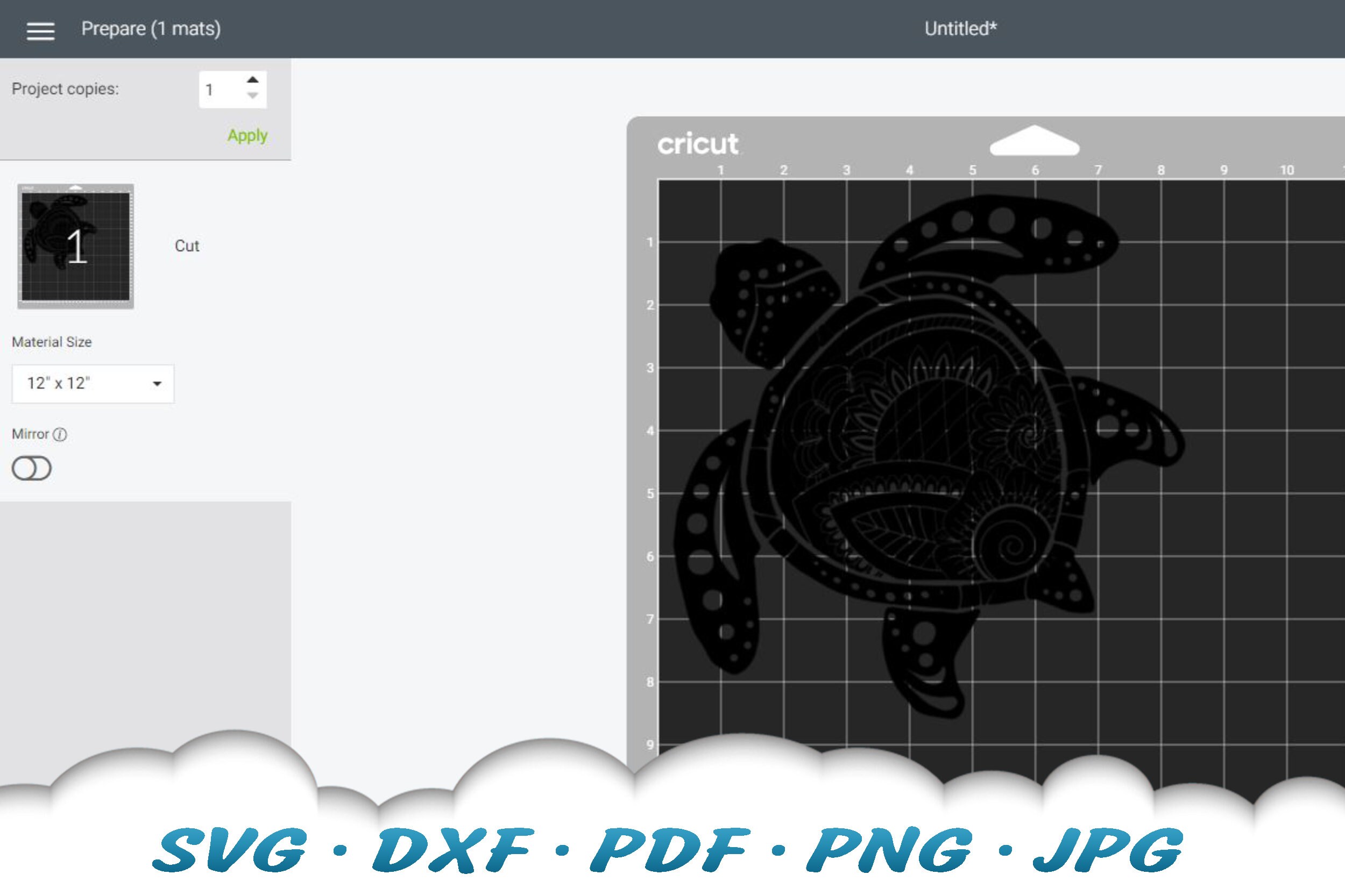 Zentangle Sea Turtle Svg Files for Cricut Sea Turtle Svg - Etsy