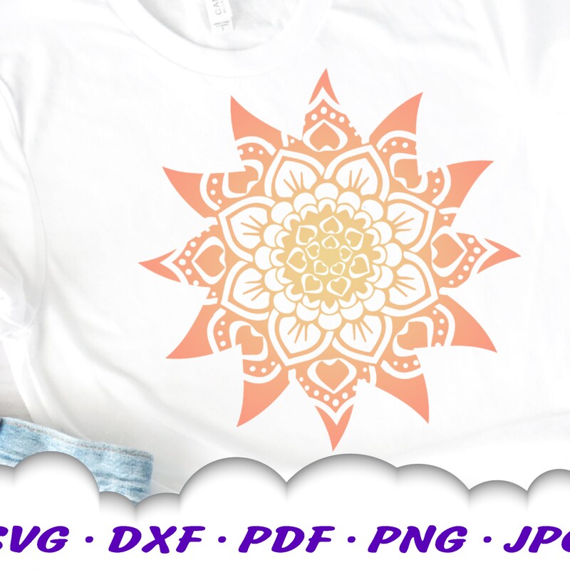 Celestial Mandala Svg - Etsy