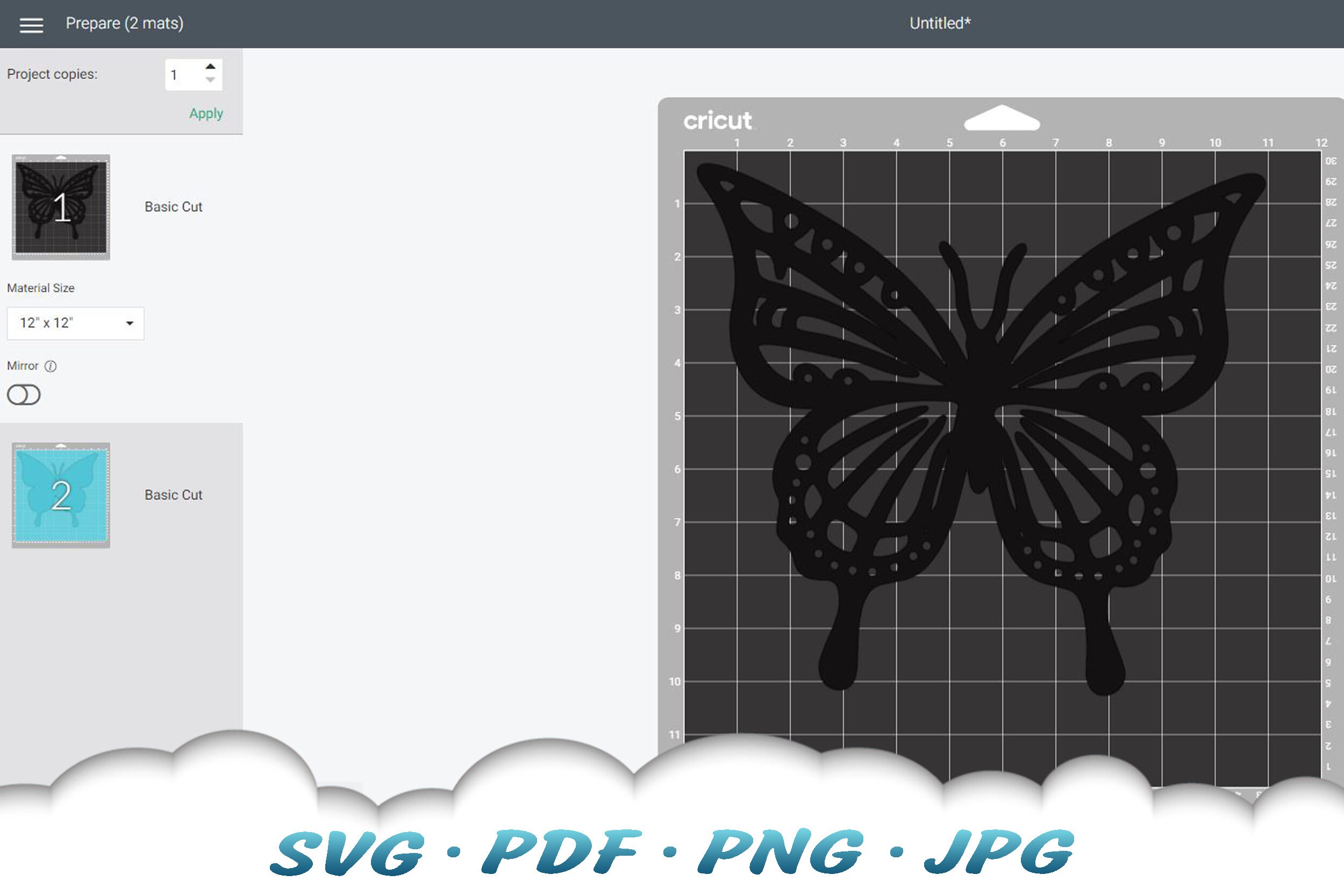 Butterfly Svg Monarch Butterfly Svg Files for Cricut 3D | Etsy