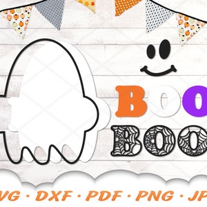 Ghost Svg Bundle - Halloween Svg - Boo Svg - Spooky Svg - Halloween ...