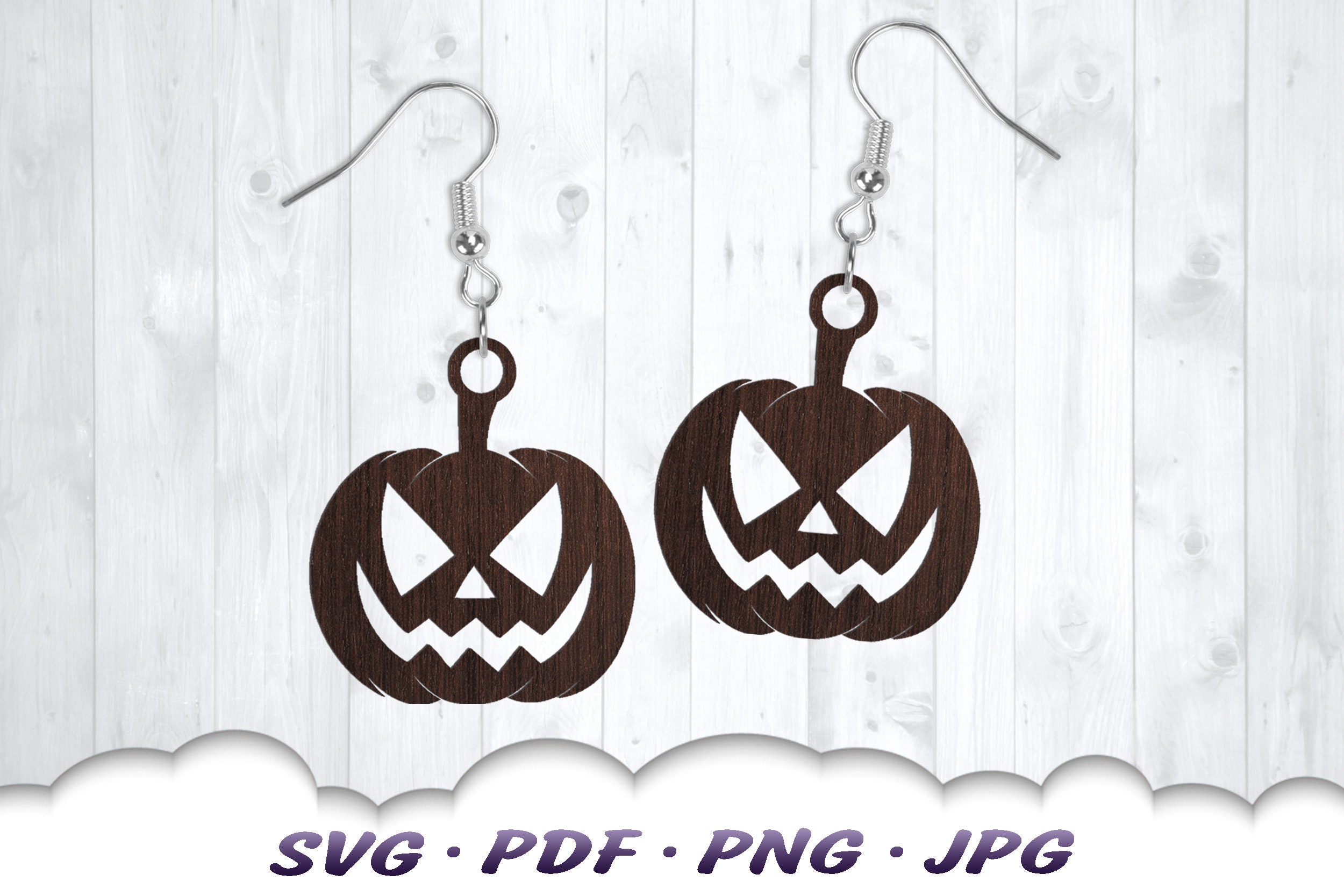 Halloween Earring Svg Bundle Halloween Svg Files for Cricut | Etsy
