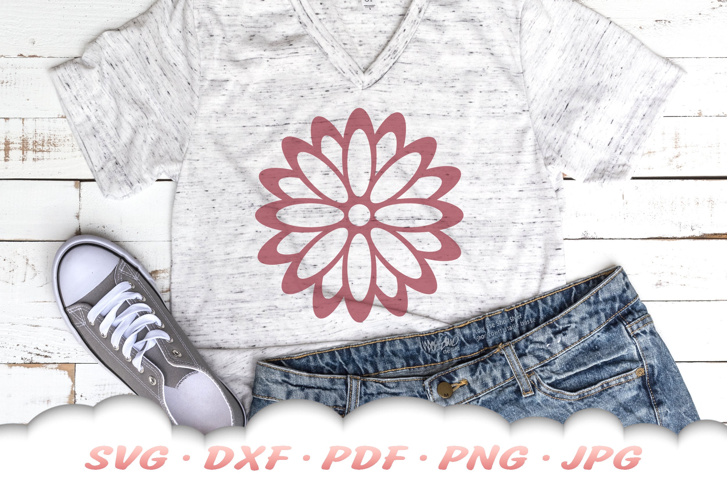 Spring Flowers SVG Bundle Floral Svg Files for Cricut - Etsy Canada