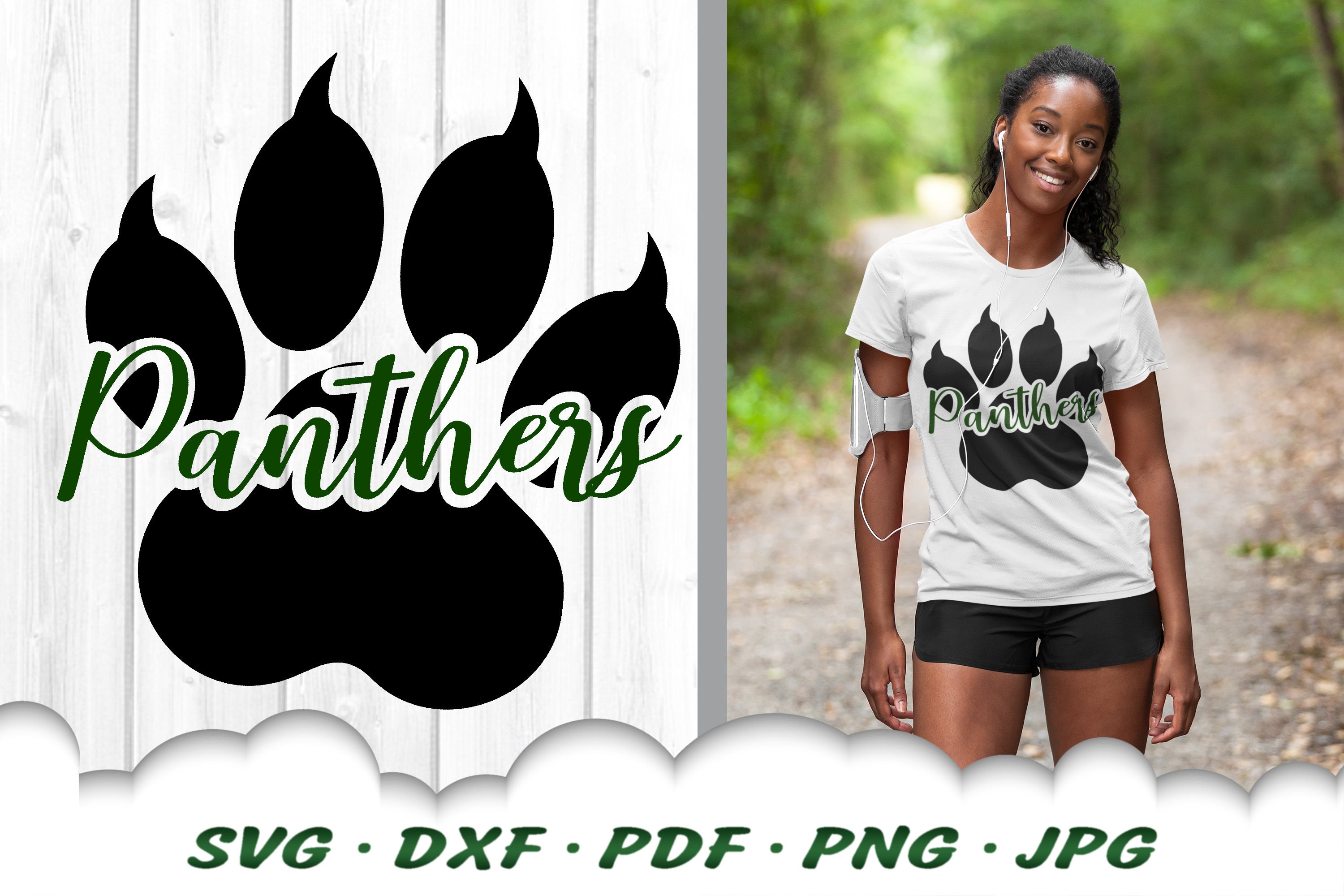 Panthers SVG Files for Cricut Panthers SVG Panther Svg - Etsy