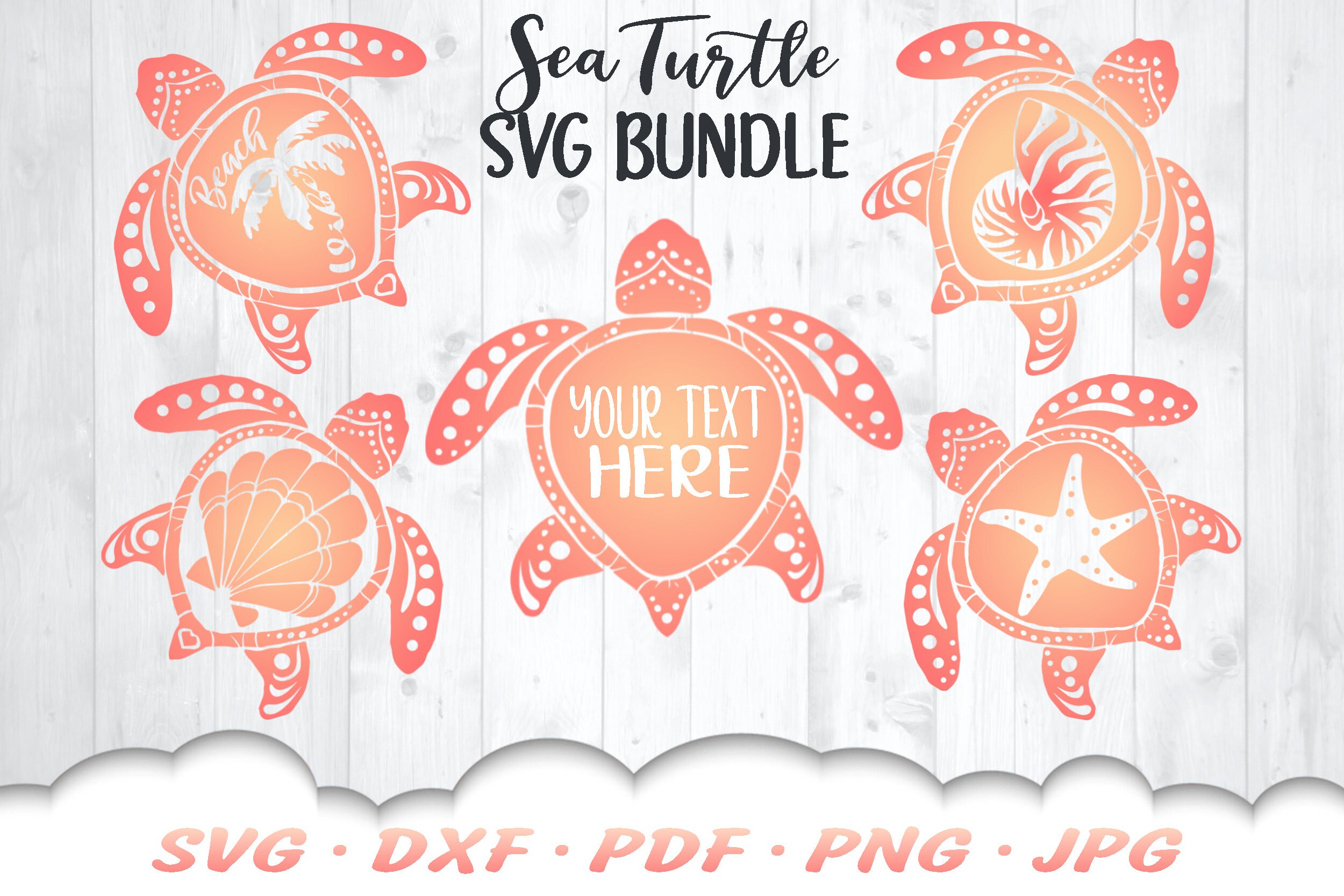 Turtle SVG Bundle Sea Turtle SVG Turtle Svg Beach Svg - Etsy